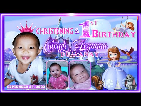 HOW TO MAKE BIRTHDAY TARPAULIN LAYOUT AND DESIGN IN MS POWERPOINT II SOFIA THE FIRST THEMED