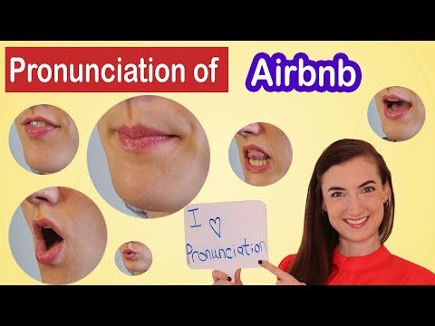 How to pronounce Airbnb, American English Pronunciation Lesson