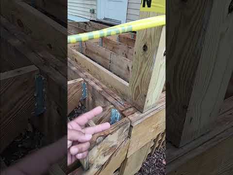 Getting new porch part one demo #construction #demo #contractor #porches