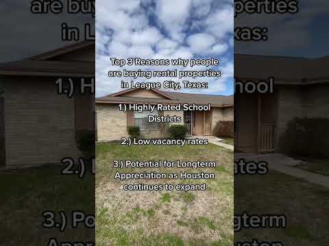 Interested in investing in real estate in Houston!? Here is why people are buying in League city!