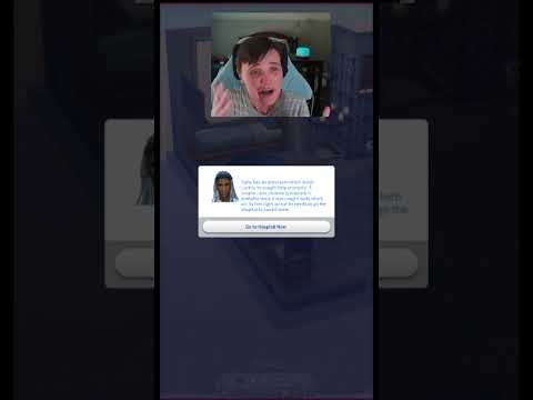 The Healthcare mod wants all my sims DEAD!!! in the Sims 4 #shorts