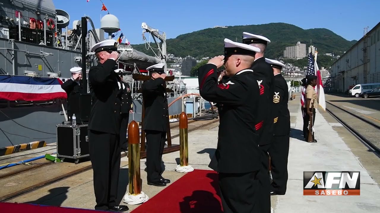 USS Chief Change of Command