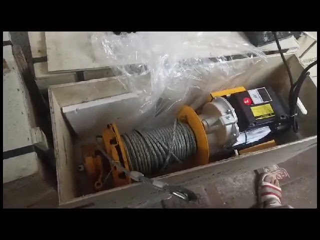 Electric Winch Machine - Industrial Electric Goods Lifts Manufacturer ...