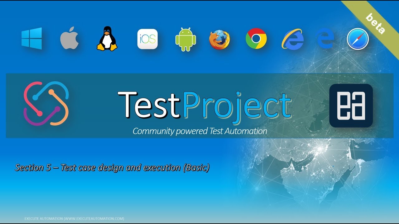 Calling Test within Test with TestProject for Mobile automation