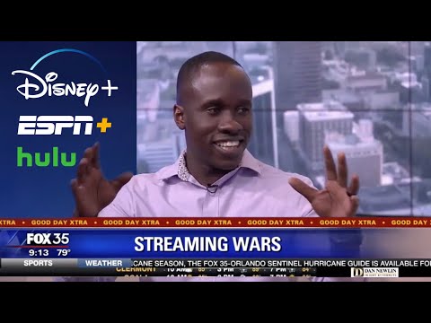 Disney+ Bundle with Hulu and ESPN+. The End of Netflix? - Leslie Samuel on Fox 35 Orlando