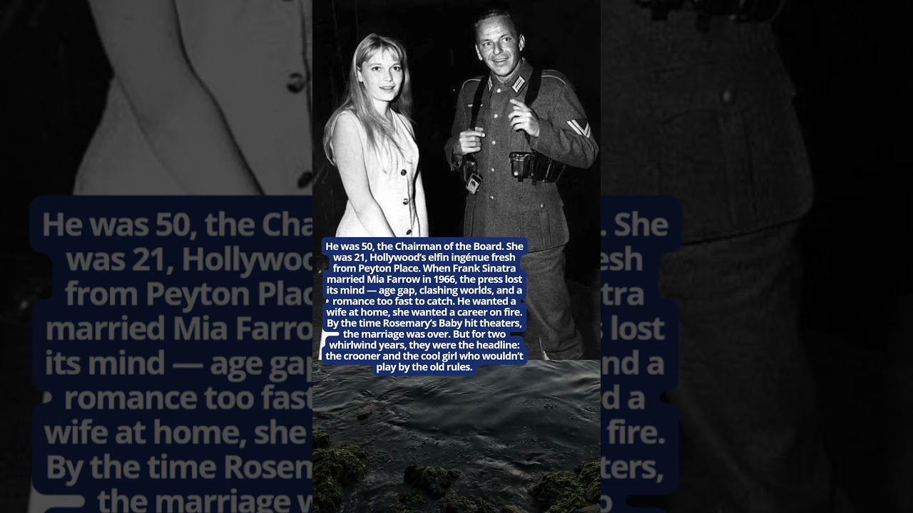 Mia Farrow and Frank Sinatra – The Bride Wore Scandal #facts #hollywood #movie #vintage #retro
