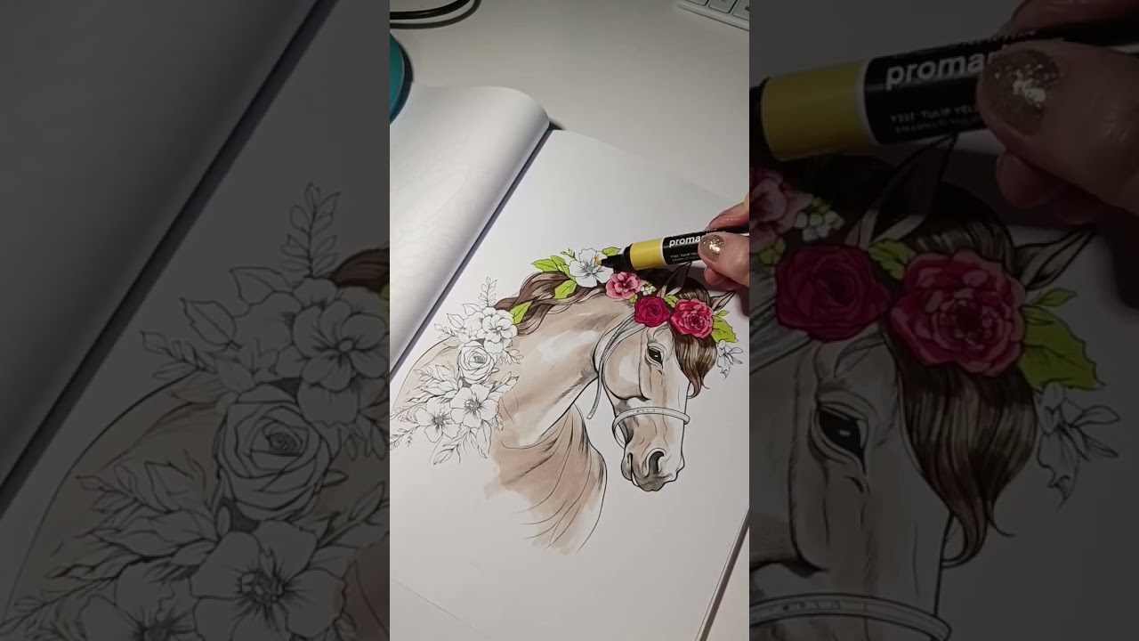 🎨✨ Unleash your inner artist with these charming animals in their floral best! 🦊🌿    #AmazingFlow
