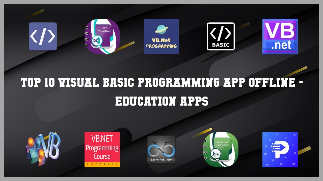 Top 10 Visual Basic Programming App Offline Android Apps