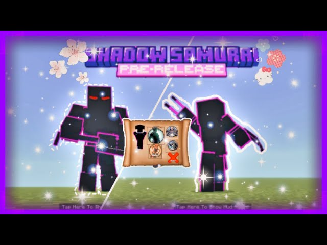 BLACK WUKONG!! Shadow Samurai Addon For Minecraft Pocket Edition 1.21. ...