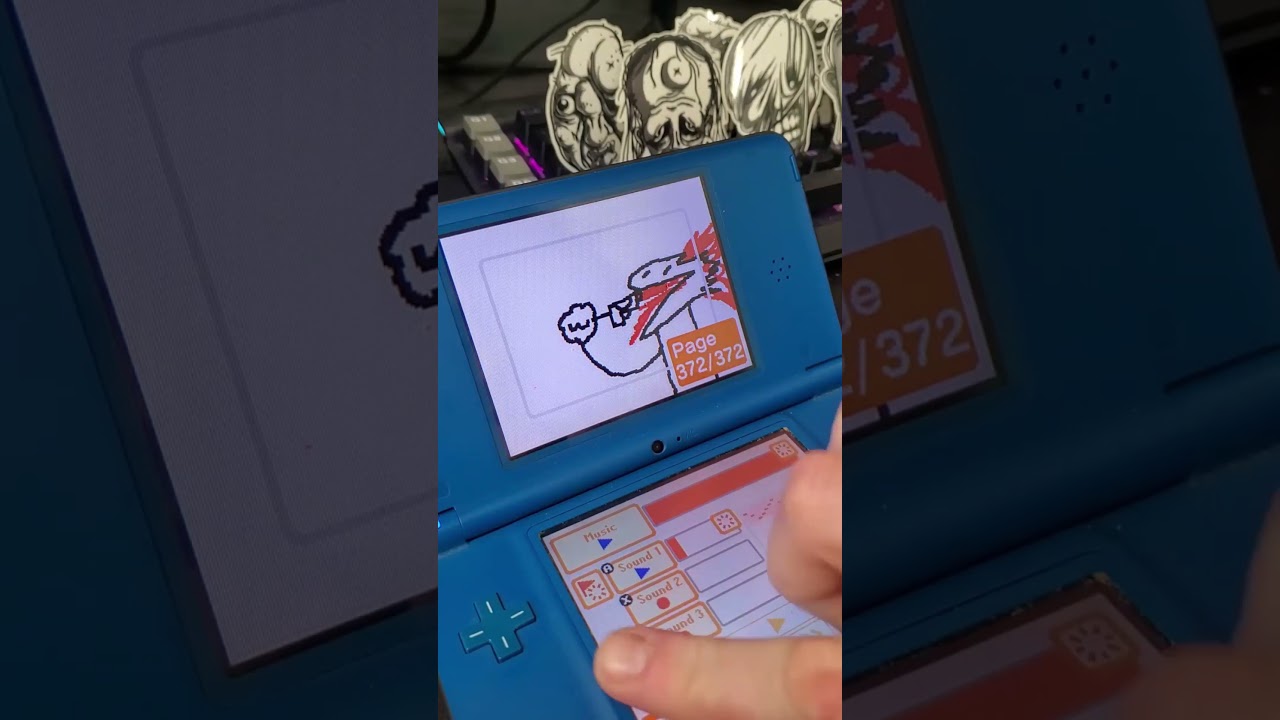 Recording GUM  #flipnote #animation #memes #voiceacting