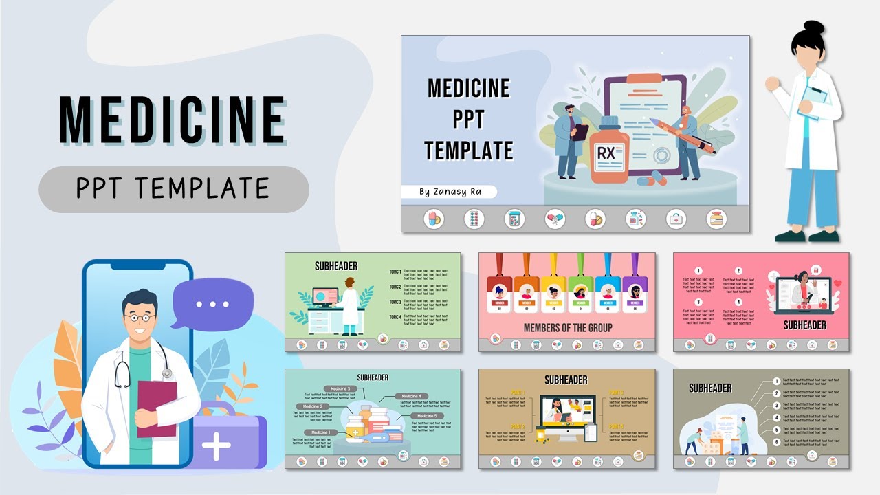 Medicine PPT Template #16 [FREE]