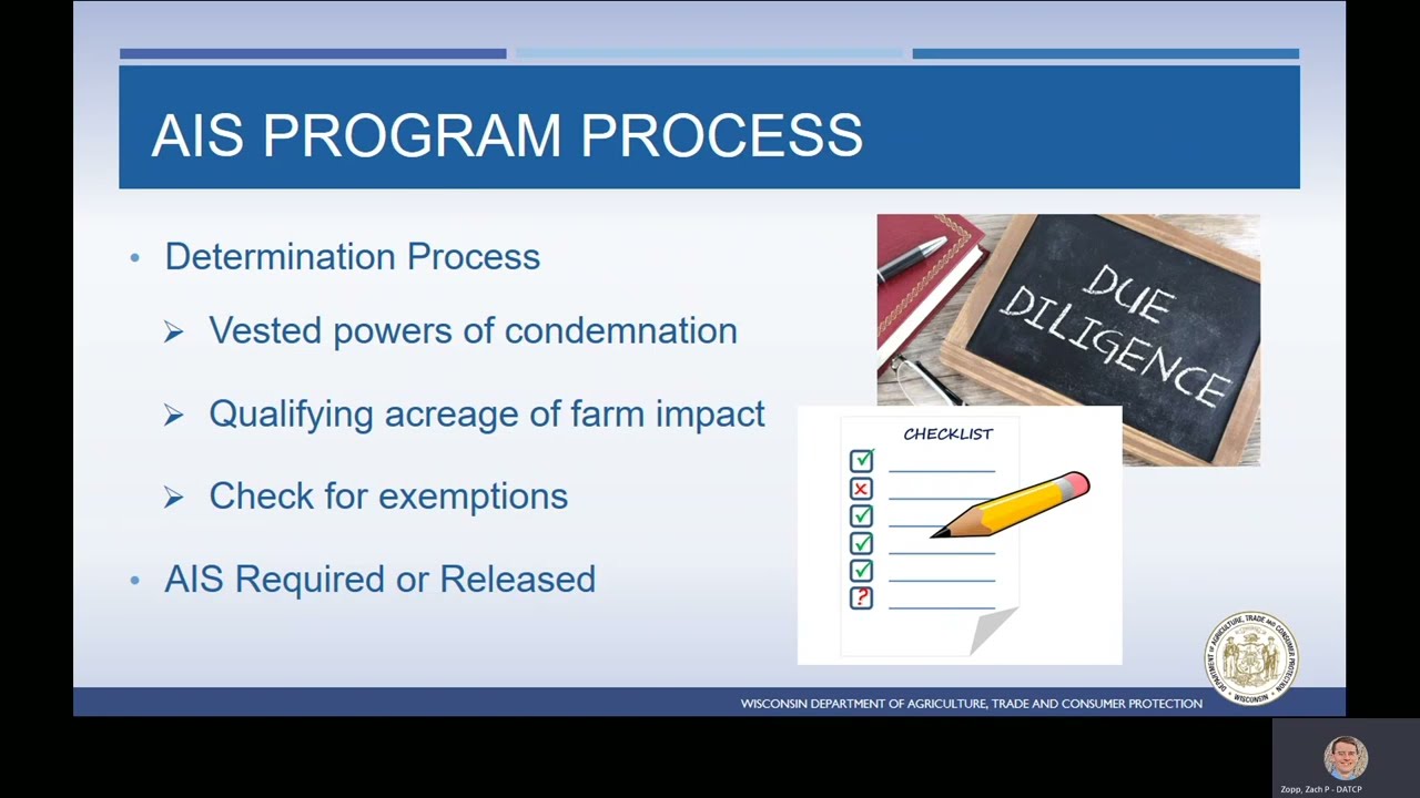 Intro to the Agricultural Impact Statement Program
