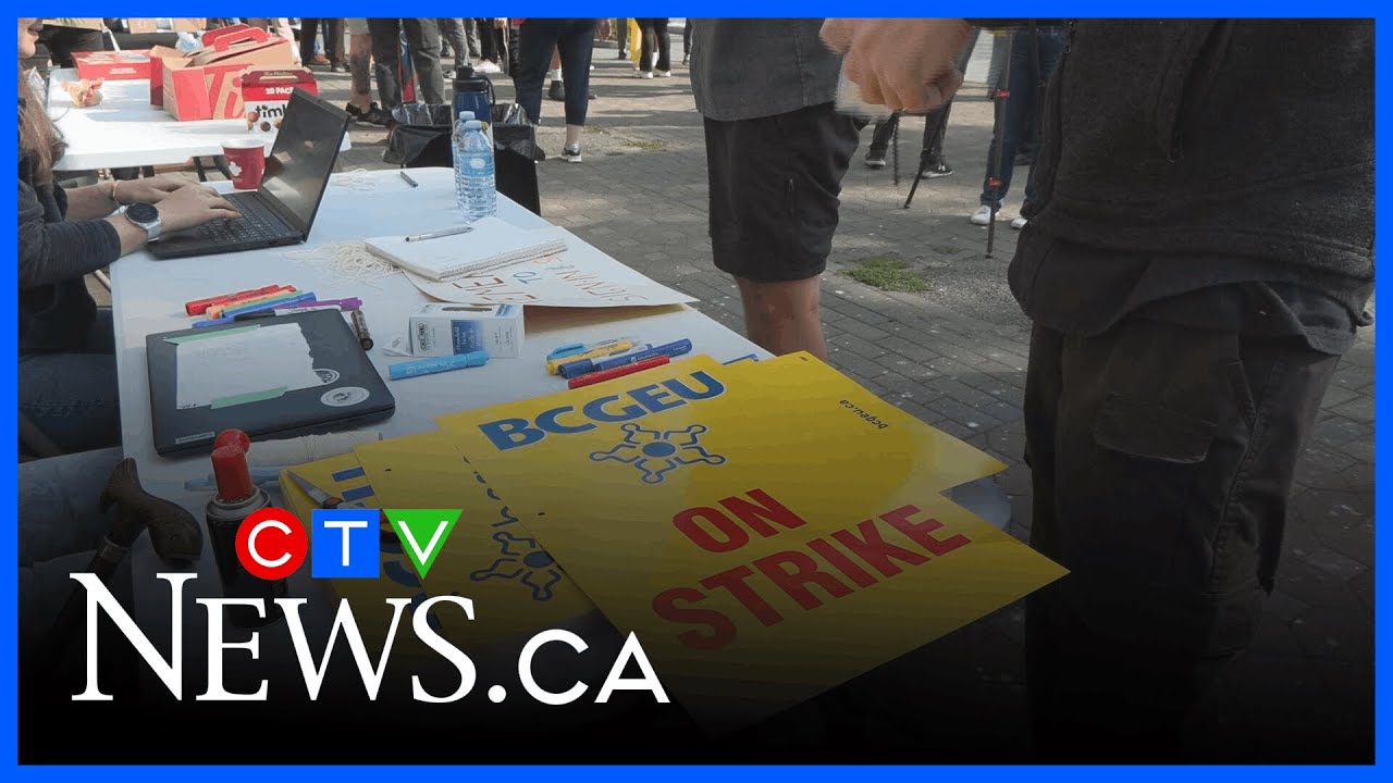 B.C. public service workers' job action continues into Day 2