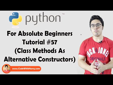 Learn Class Methods As Alternative Constructors | Python Tutorials For Absolute Beginners In ...