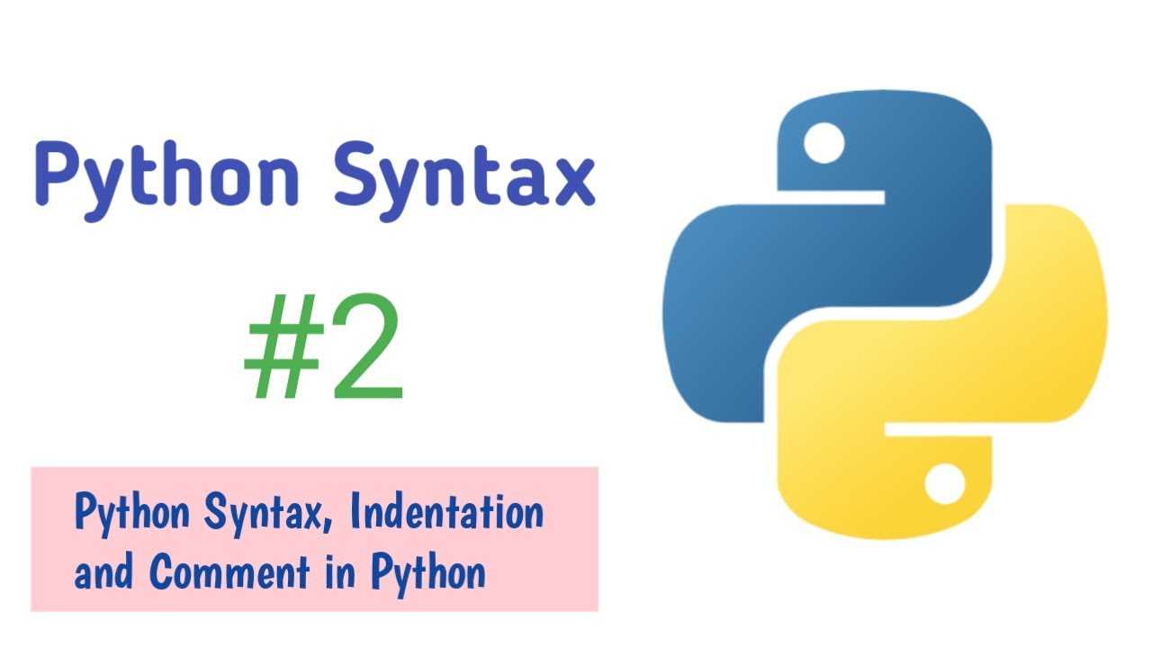 Syntax In Python Programming | Indentation error python unexpected indent | Python Syntax