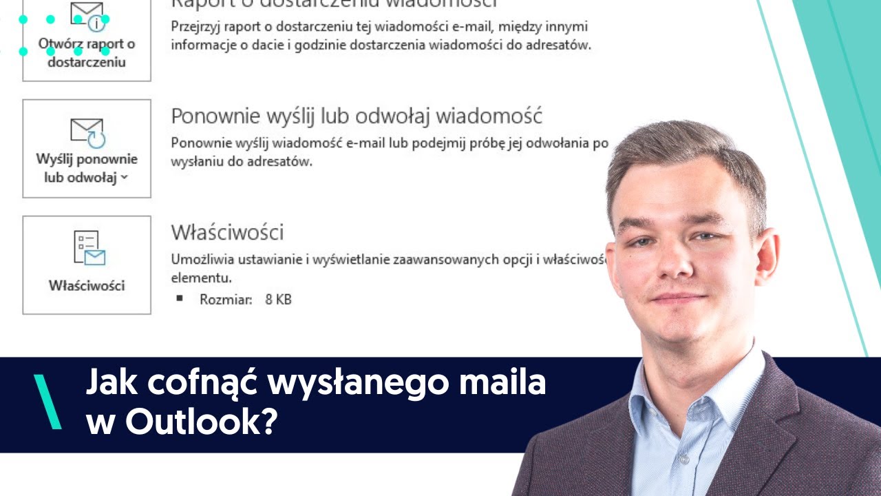Jak cofnąć wysłanego e-maila w Microsoft Outlook?