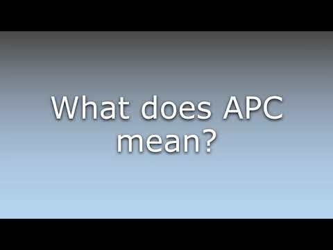 What does APC mean?
