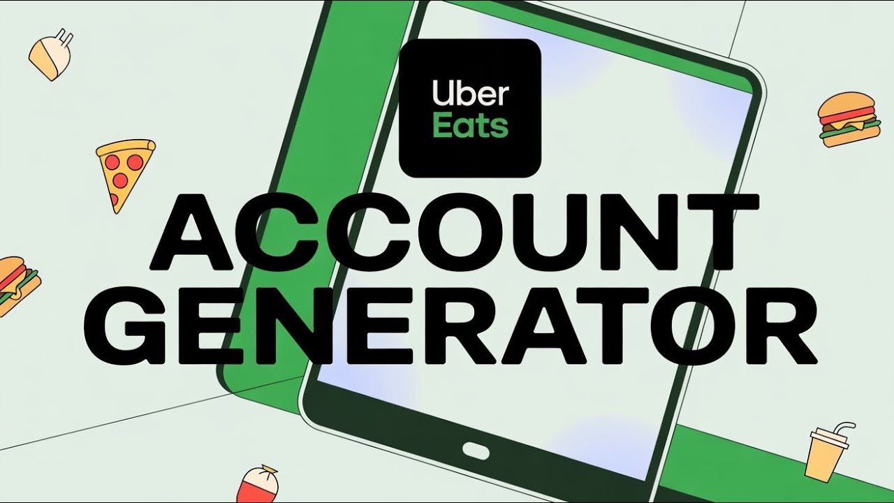 Uber Eats Account Generator Showcase Tutorial | Educational Use Only