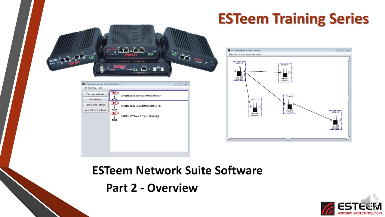 ESTeem Network Suite Training - Part 2 - Overview