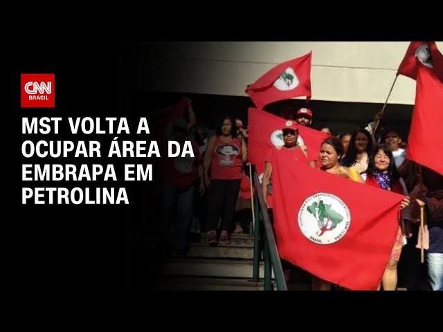 MST volta a invadir área da Embrapa e diz que governo Lula não cumpriu ...