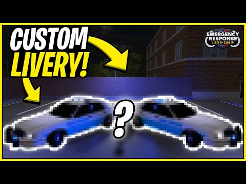 Creating Myself a *CUSTOM* Livery For My SERVER In ERLC! // Roblox ER:LC