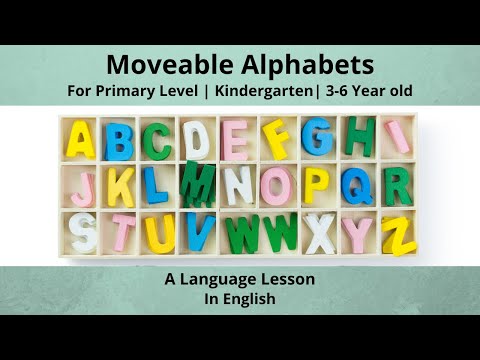 Forming CVC Words with Montessori Moveable Alphabets - A Language Lesson | Primary Level