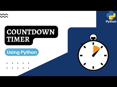 Countdown Timer Using Python|| Python programming|| Easy programs using Python