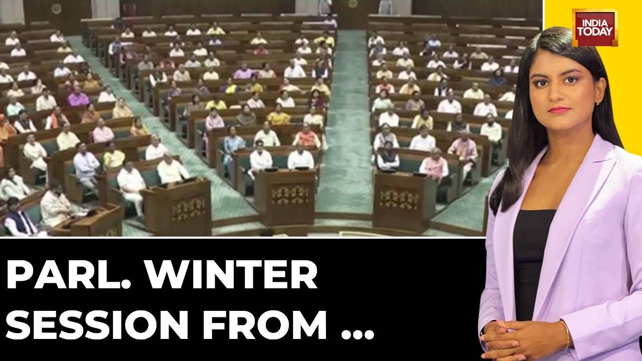 Parliament Winter Session Will Begin From December 4 To December 22