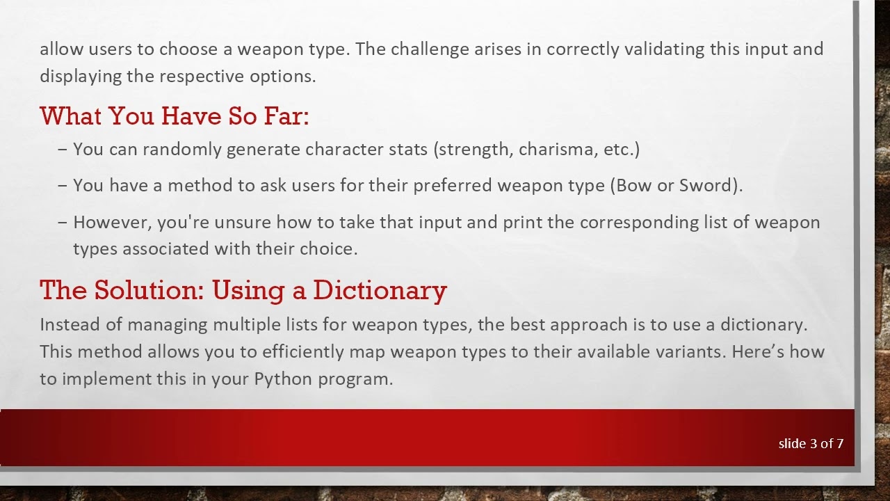 Creating a Dungeons and Dragons Character Sheet Generator with Python