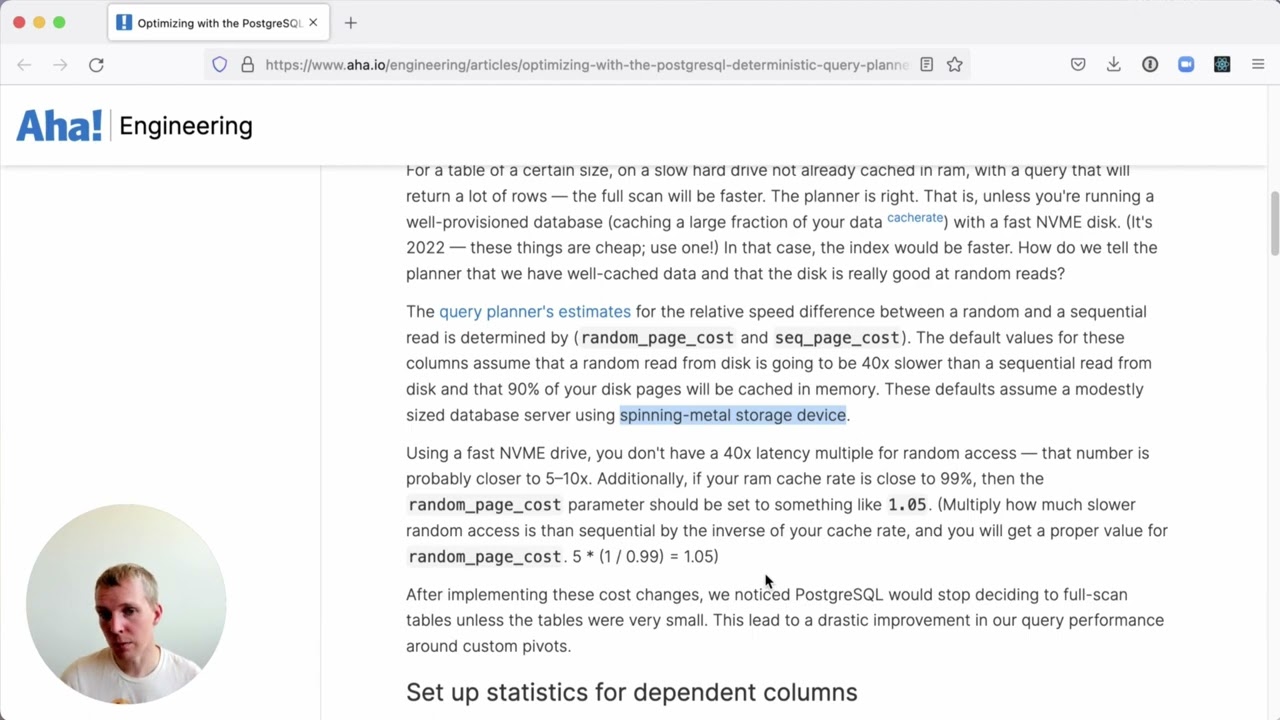 5mins of Postgres E15: Tuning Deterministic Query Planner, Extended Statistics, Join Collapse Limits