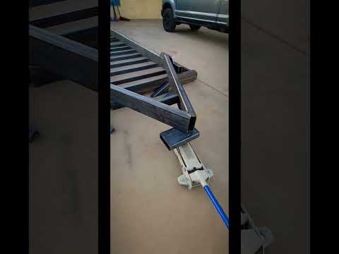 👁👁 New Trailer Build #shorts #trailerbuild #welding #diy #diyinspiration