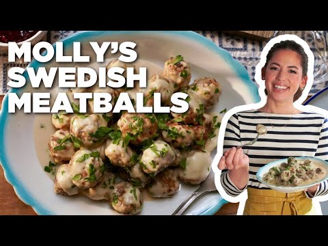 Molly Yeh's Swedish Meatballs with Gravy and Lingonberry | Girl Meets Farm | Food Network