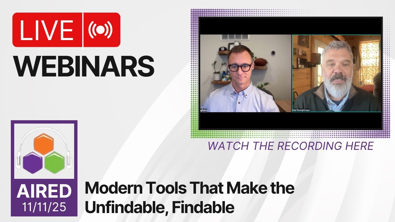 Modern Tools That Make the Unfindable, Findable