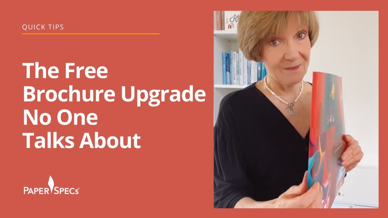 Quick Tips: The Free Brochure Upgrade No One Talks About