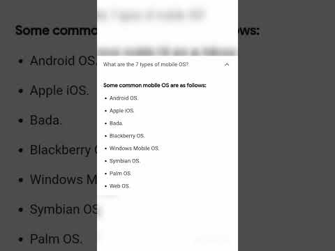 7 types of mobile OS 😁😅❤️😀😘😂#technology #shorts #trending