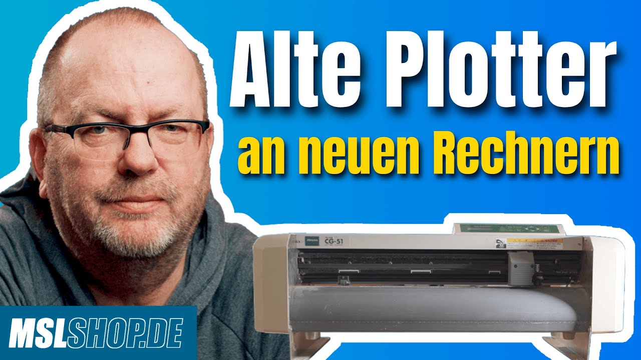 Alte Plotter an neuen Rechnern anschließen? So geht's ganz einfach!