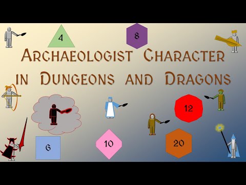 Archaeologist Character in Dungeons and Dragons - Archaeology Studio 071
