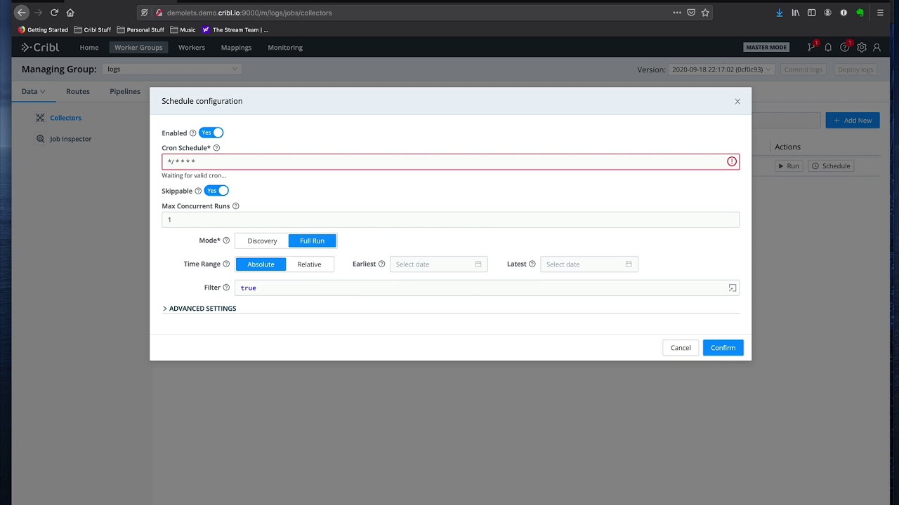 How-To: Data Collection Scheduling
