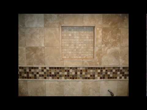 Travertine Limestone Master Bathroom and shower stall