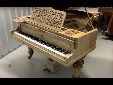 Assessment of a walnut Hagspiel grand piano c1870.