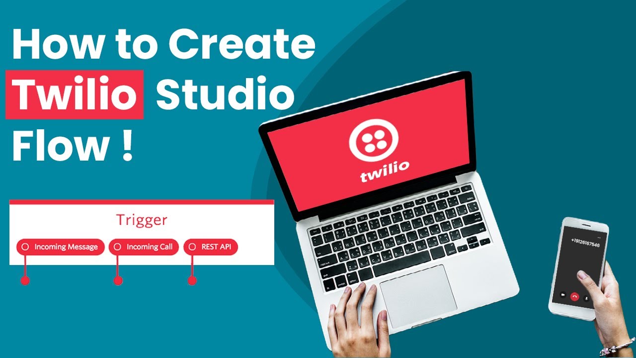 How to Create a Twilio Studio Flow from Twilio Console | Twilio Studio SMS and Automated Call