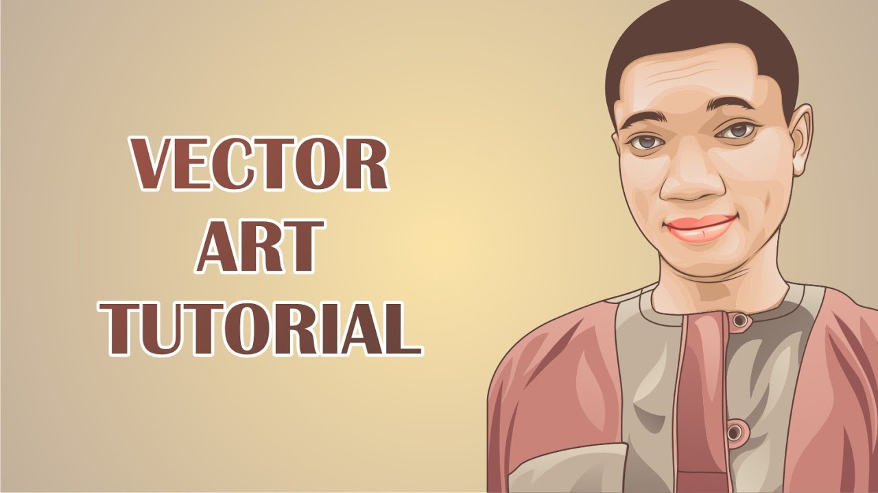CorelDRAW Tutorial | How to create a Vector Portrait of yourself