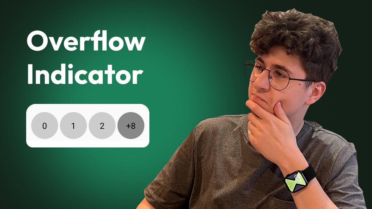 Overflow Indicator In Jetpack Compose