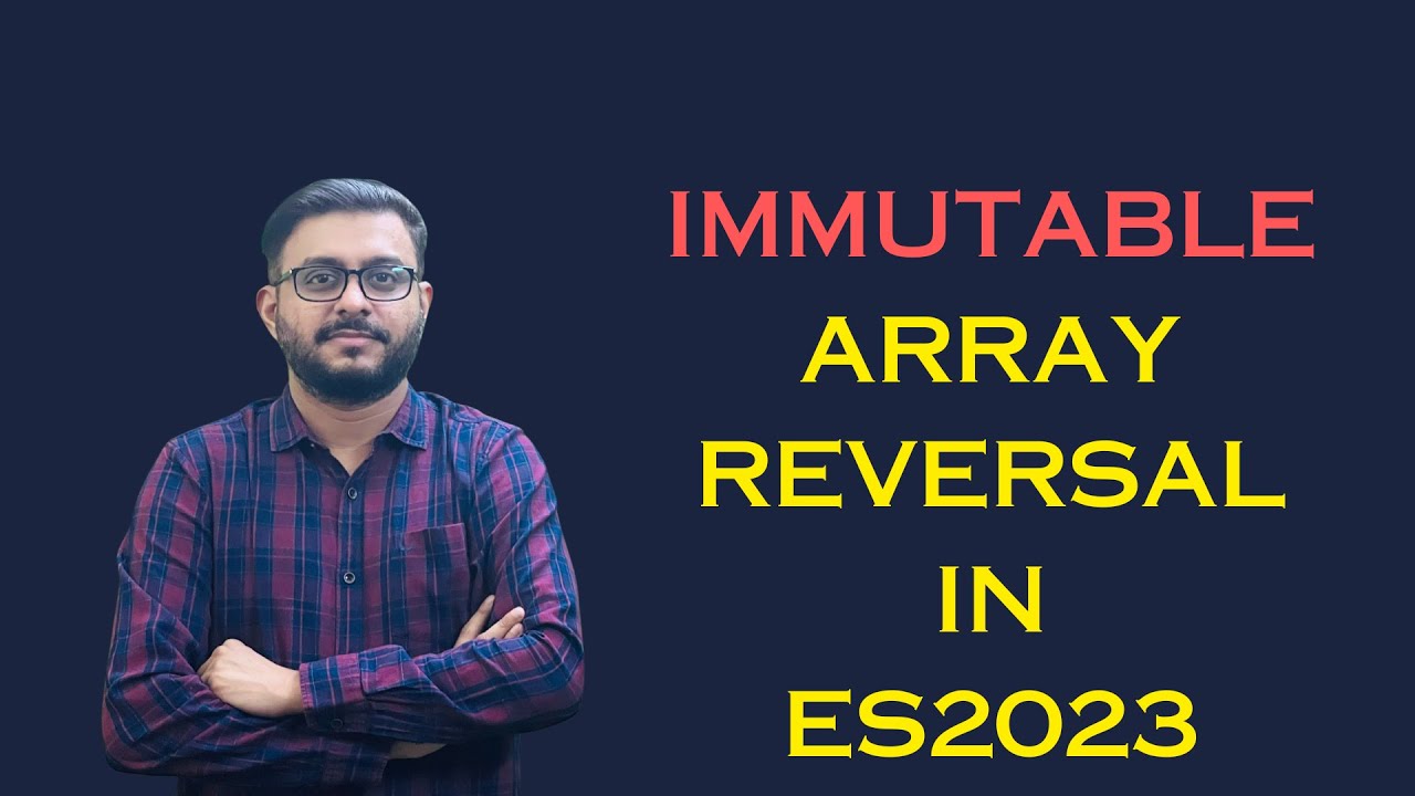How to reverse an array in modern JavaScript?