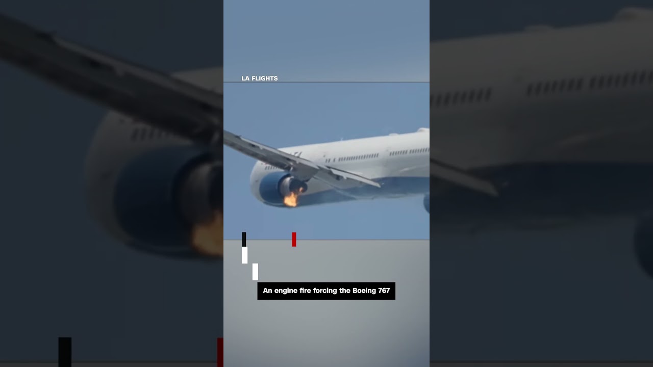 Delta flight makes emergency landing after engine fire