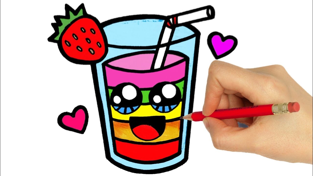 how to draw drink | drawing drink