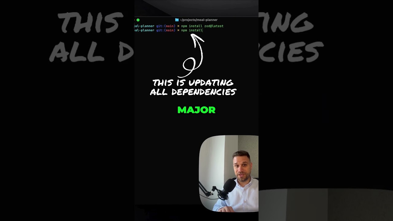 Easiest Way to Update All NPM Dependencies!