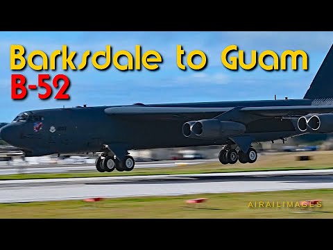 Barksdale B-52H Arrives at Andersen AFB, Guam