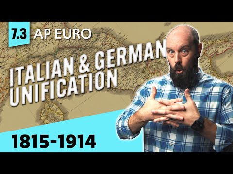 National UNIFICATIONS and Diplomatic Tensions [AP Euro Review—Unit 7 Topic 3]