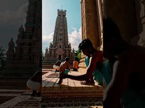 How Our Hindu Ancestors Built Glorious Temples Without Machines – AI Recreates History! #HinduTemple